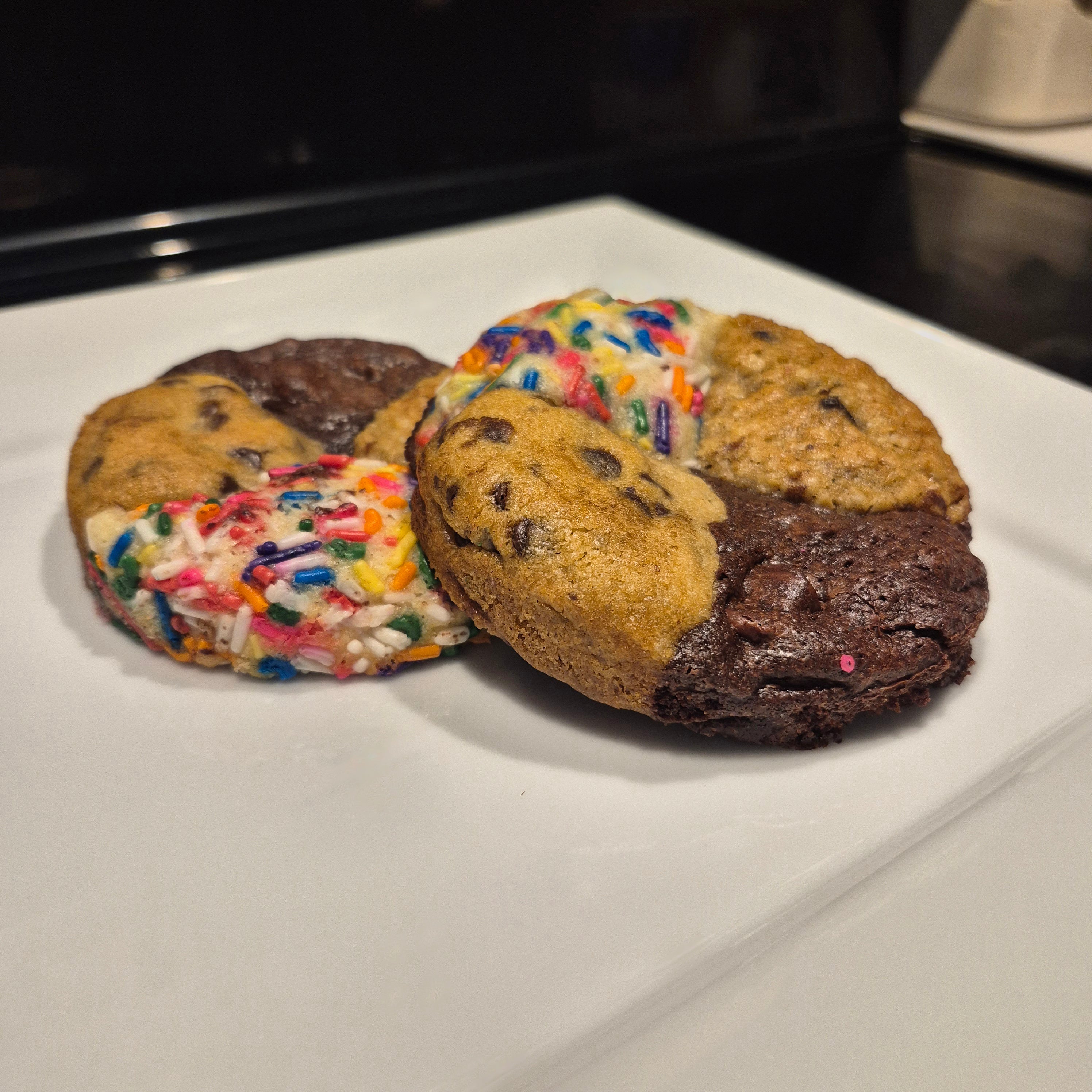 Split Decision Cookie – Four Flavors in One Gourmet Cookie – House of Biscotti